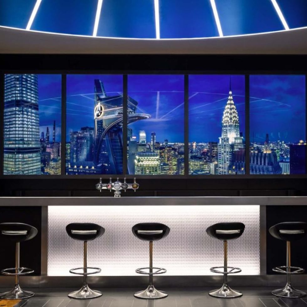 DISNEY – Hôtel New York Marvel / Skyline Bar | DACRYL